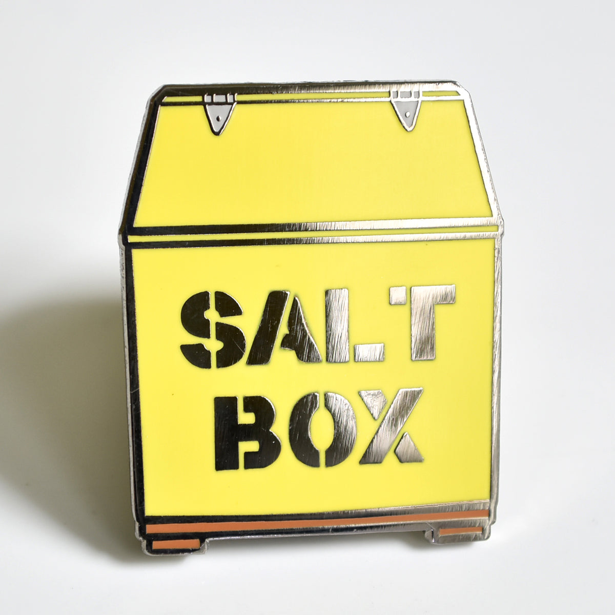 Baltimore Salt Box Enamel Pin – The Broken Plate Co.